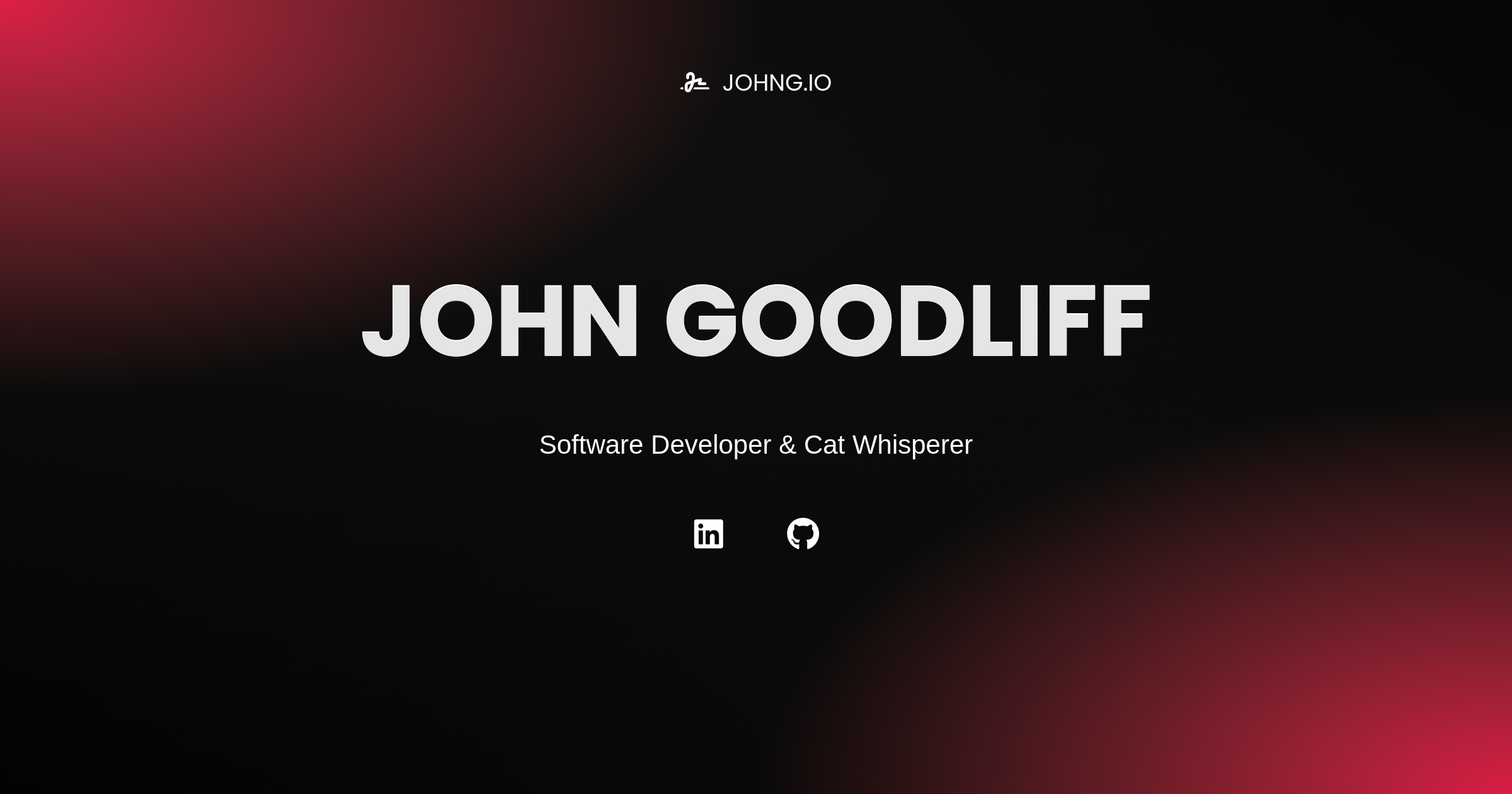 John Goodliff | Software Developer